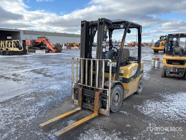 2007 Yale GLP050 4800 lb Pneumatic Tire Forklift | Ritchie Bros ...