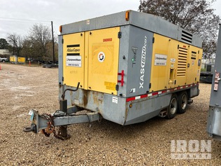 2013 Atlas Copco XAS 1800 CD7 1800 cfm Mobile Air Compressor in White ...