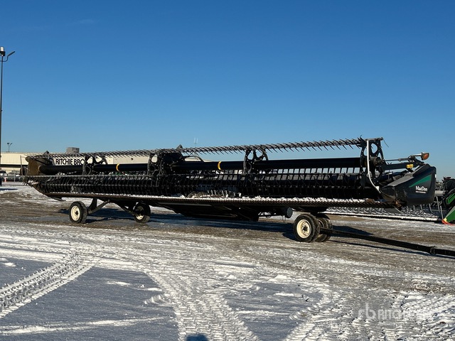 2015 MacDon FD75-D 40 ft Flex Draper Combine Header | Ritchie Bros ...