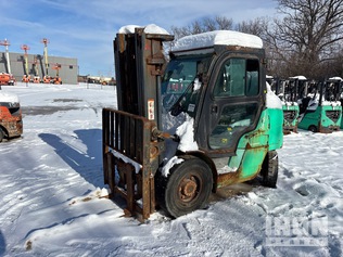 2018 Mitsubishi FG40N1 6350 lb Pneumatic Tire Forklift in Rockdale ...