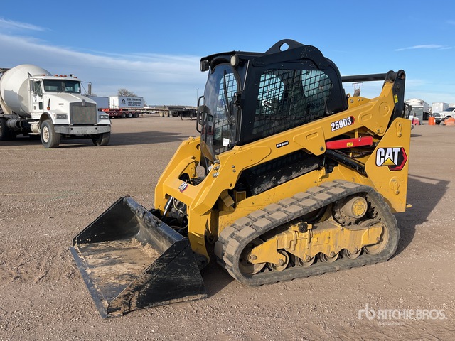 2022 Cat 259 D3 Two-Speed Compact Track Loader | Ritchie Bros. Auctioneers