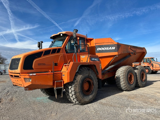 2013 Doosan DA40 Articulated Dump Truck | Ritchie Bros. Auctioneers