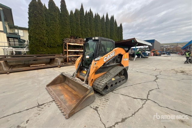 2017 Case TV380 Two-Speed Compact Track Loader | Ritchie Bros. Auctioneers