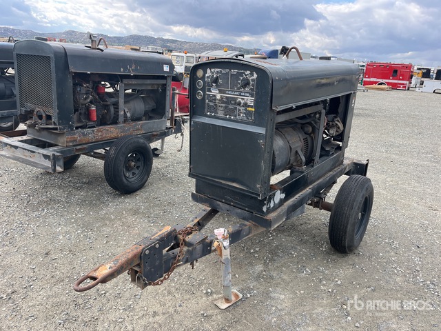 2002 Lincoln Electric Shield-Arc SA-250 Mobile Engine Driven Welder ...