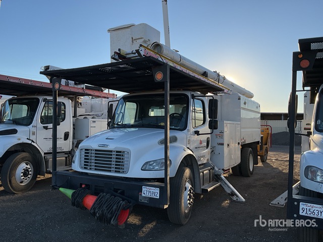 2015 Altec LR760-E70 70 ft on 2016 Freightliner M2 106 4x2 Forestry ...