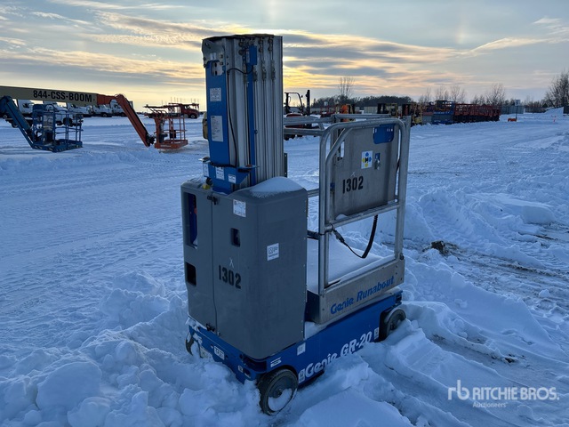 2020 Genie GR20 Elevador vertical (Inoperable) | Ritchie Bros. Auctioneers