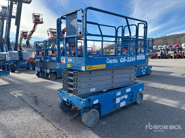 2019 Genie GS-3246 Electric Scissor Lift | Ritchie Bros. Auctioneers