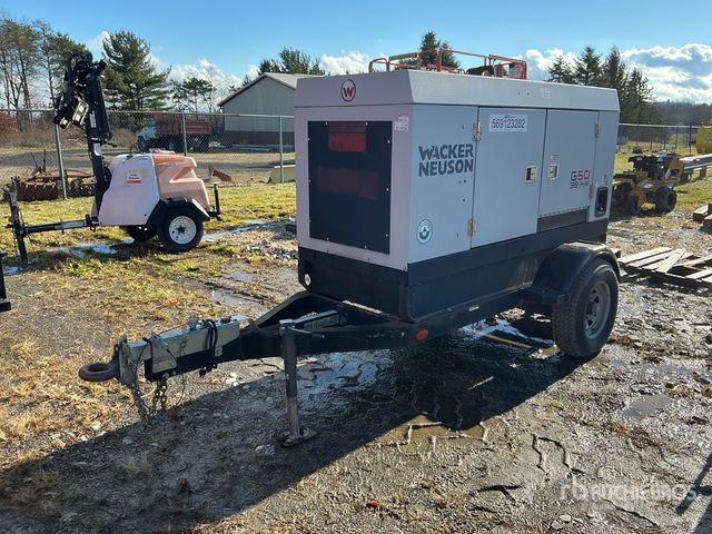 2019 Wacker Neuson G-50 38 kW Mobile Generator Set | Ritchie Bros ...
