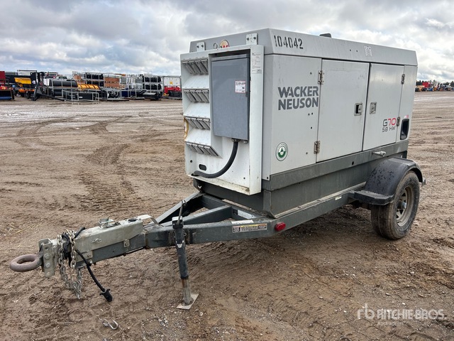 2015 Wacker G70 56 kW Mobile Generator Set | Ritchie Bros. Auctioneers