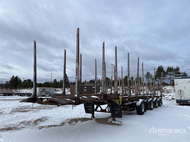 2016 Manac 48 ft Quad/A Hayrack Log Trailer | Ritchie Bros. Auctioneers