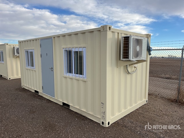17 ft 6 in x 7 ft 2 in Skid-Mounted Container Home (Unused) | Ritchie ...