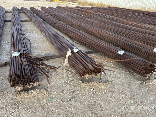 Quantity of (3) Bundles Of Rebar DA- 706 G60 C2 1/2 in x 30 ft ...