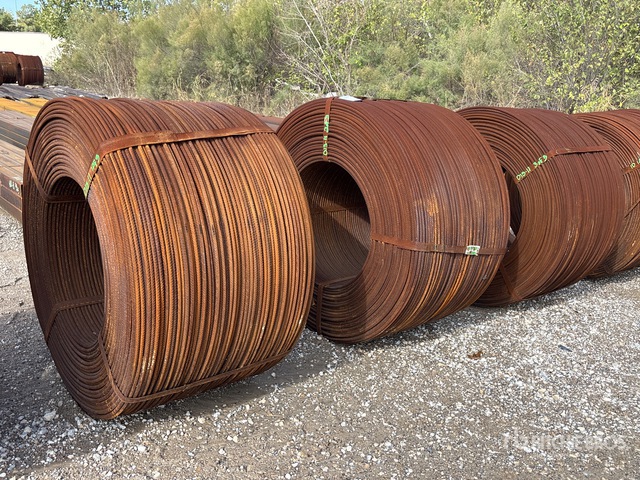 Quantity of (3) Bundles of 1/2 in Spool Coiled Rebar DA- 706 G60 C2 ...