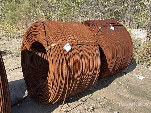 Quantity of (2) Bundles of 1/2 in Spool Coiled Rebar DA- 706 G60 C2 ...