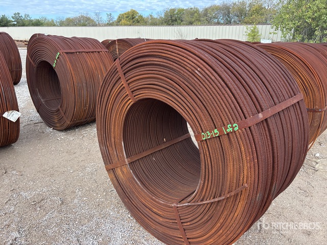 Quantity of (2) Bundles of 1/2 in Spool Coiled Rebar DA- 706 G60 C2 1/2 ...