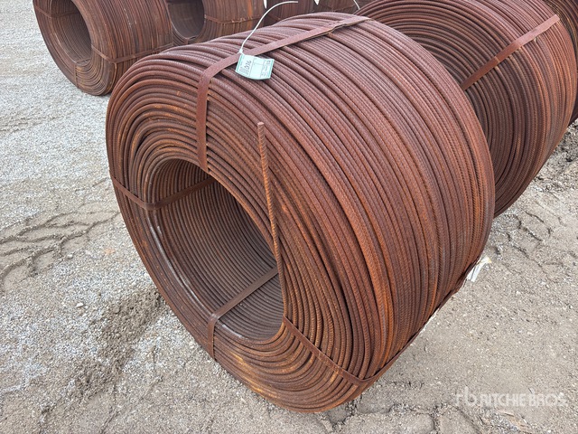 Quantity of (2) Bundles of 1/2 in Spool Coiled Rebar DA- 706 G60 C2 1/2 ...
