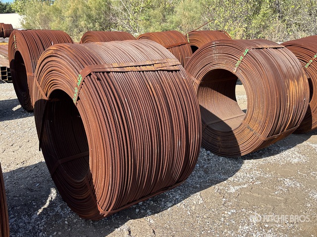 Quantity of (2) Bundles of 1/2 in Spool Coiled Rebar DA- 706 G60 C2 ...