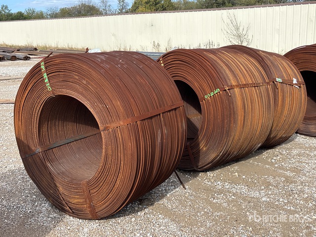Quantity of (3) Bundles of 1/2 in Spool Coiled Rebar DA- 706 G60 C2 1/2 ...