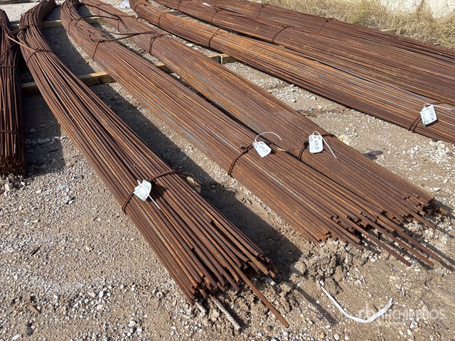 Quantity of (3) Bundles Of Rebar DA- 706 G60 C2 1/2 in x 30 ft Divers ...