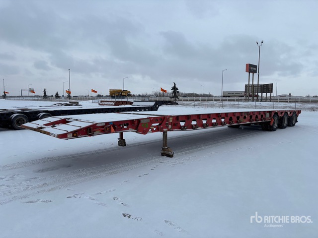 2012 Aspen 52 ft Tri/A Folding Neck Trailer | Ritchie Bros. Auctioneers