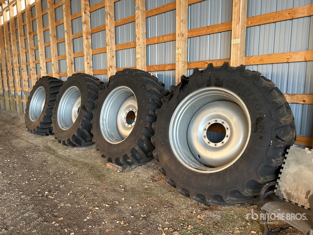 Quantity of (4) Goodyear OptiTorque LSW710/65R46 Tires - Fits Case IH ...