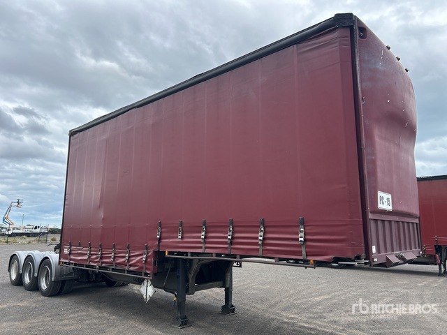 2001 Consultrans 7.3 m Tri/A B-Double Lead Step Deck Curtain Side ...