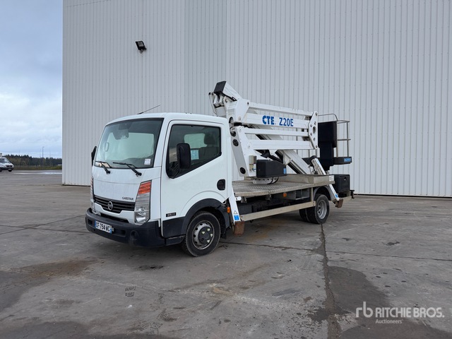2008 Sequani Z20E 20 m on 2008 Nissan Cabstar 35.11 Camion Nacelle ...