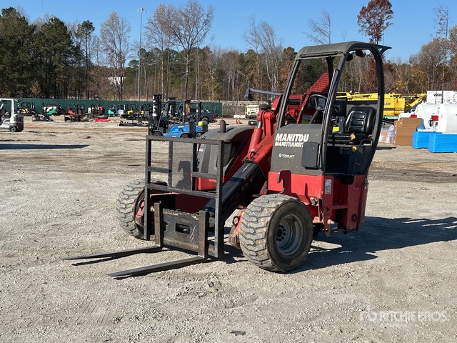 2017 Manitou TMT 55 XT 5500 lb 3x3 Carretilla Elevadora transportable ...