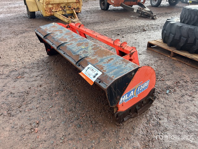 HLA 1500 10 ft - 17 ft Hydraulic Extendable Skid Steer Snow Pusher ...