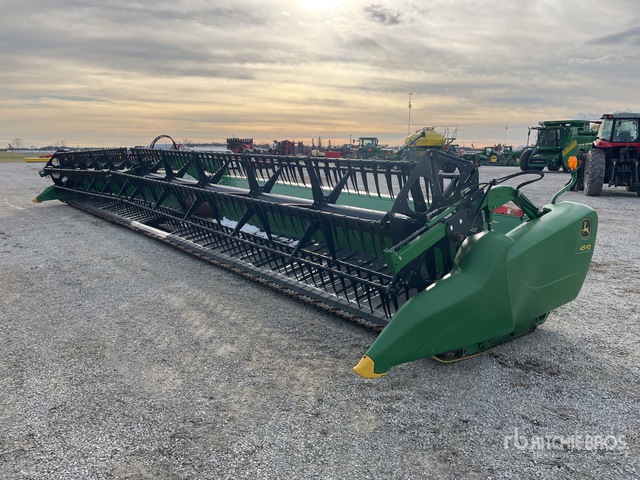 2015 John Deere 645FD 45 ft Flex Draper Combine Header | Ritchie Bros ...