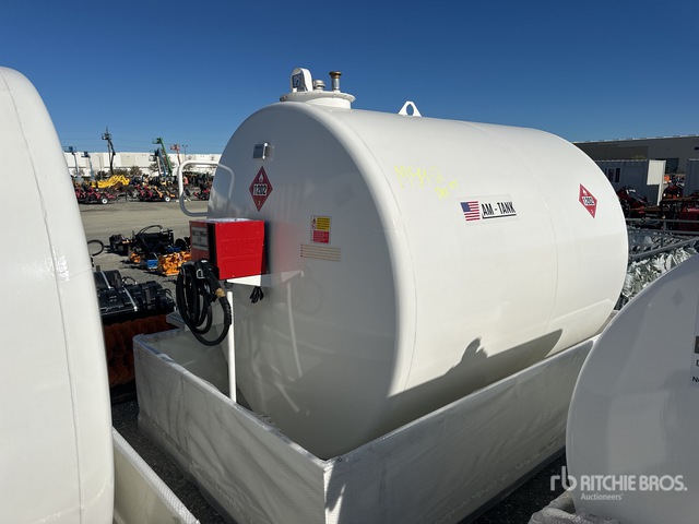 2025 AM Tank AM-TANK 2300N 2376 gal Skid Mounted Steel Diesel Tanque de ...