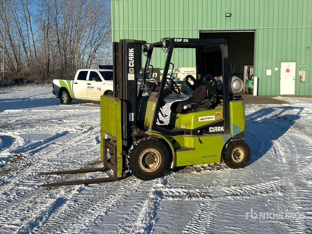 1995 Clark CGP20 3375 lb Forklift | Ritchie Bros. Auctioneers