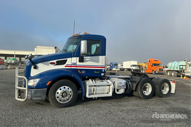 2017 Peterbilt 579 6x4 T/A Day Cab Truck Tractor | Ritchie Bros ...