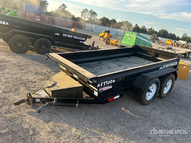2026 Ranco FT510 10 ft T/A Tipping Utility Trailer (Unused) | Ritchie ...