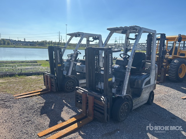 2012 Nissan CF40LP 4000 lb Cushion Tire Forklift | Ritchie Bros ...