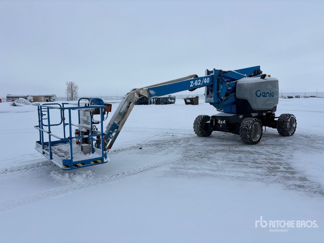 2016 Genie Z62-40 4WD Diesel Plataforma Elevadora Articulada | Ritchie ...