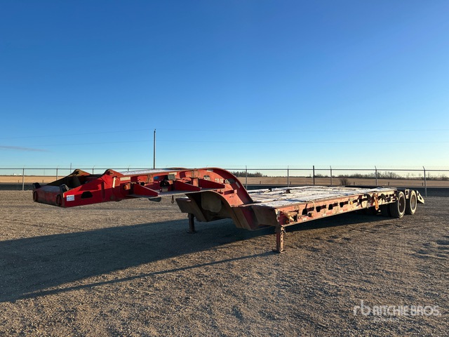 2008 Aspen 16-Wheel Single Drop Lowboy Trailer | Ritchie Bros. Auctioneers