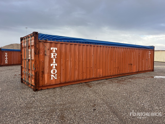 1997 40 ft Standard Open Top Storage Container | Ritchie Bros. Auctioneers