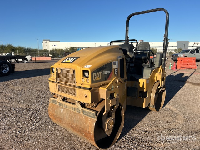 2019 Cat CB34B Double Drum Roller | Ritchie Bros. Auctioneers