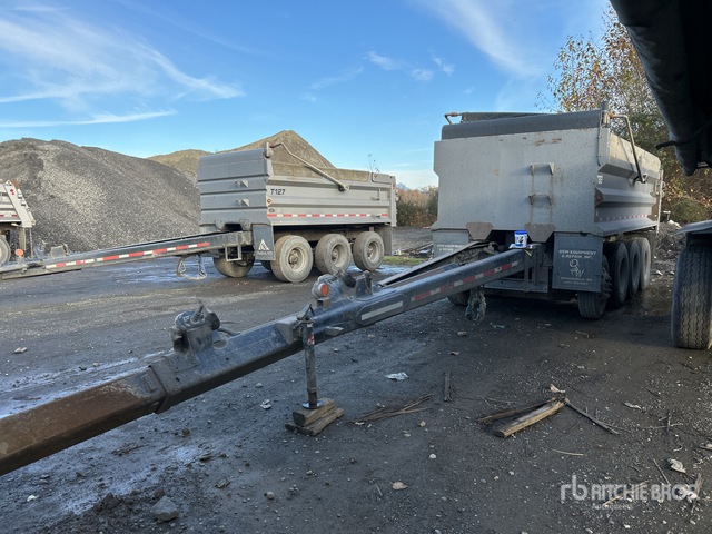 2015 OSW DS46SAL Quad/A Pup Dump Trailer | Ritchie Bros. Auctioneers