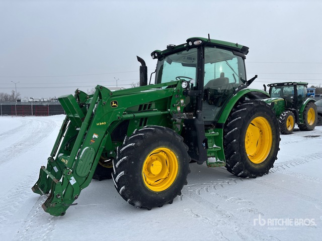 2016 John Deere 6110R 4WD Tractor | Ritchie Bros. Auctioneers