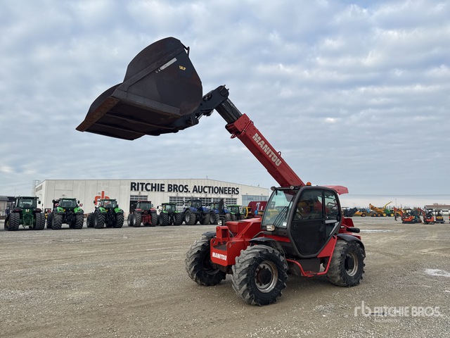 2010 Manitou MHT860L Telehandler | Ritchie Bros. Auctioneers