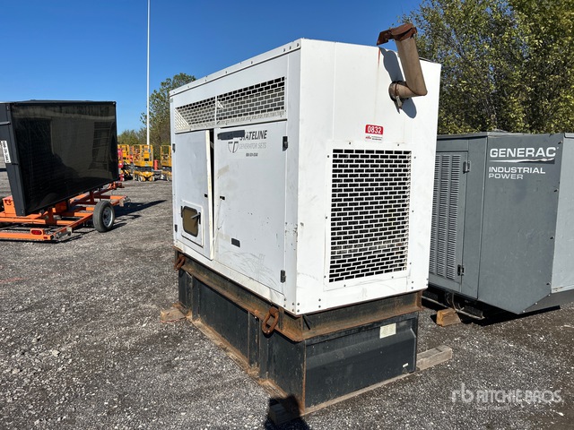 Stateline 125 kVA Skid-Mounted Stand-By Generator Set (Inoperable ...