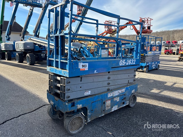 2017 Genie GS-2632 Electric Scissor Lift | Ritchie Bros. Auctioneers