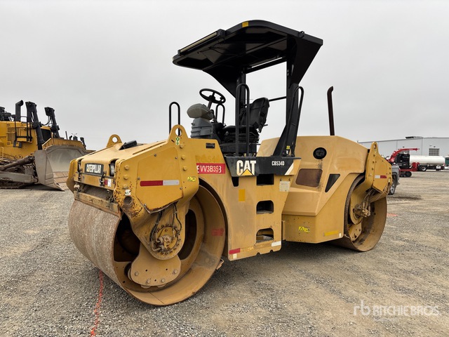 2008 Cat CB-534D Compacteur à double bille | Ritchie Bros. Auctioneers