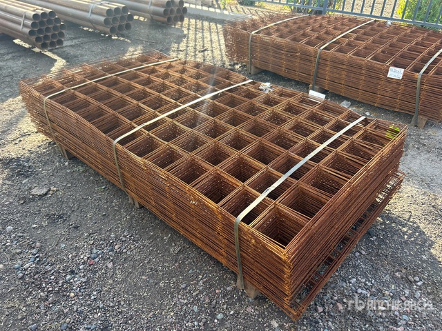 Quantity of (100) 42 in x 84 in Concrete Remesh Sheets | Ritchie Bros ...