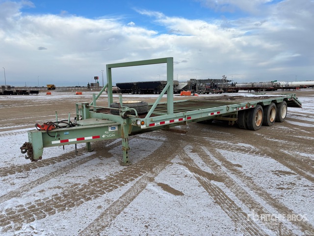 2006 FalCan TD3250 31 ft Tri/A Equipment Trailer | Ritchie Bros ...