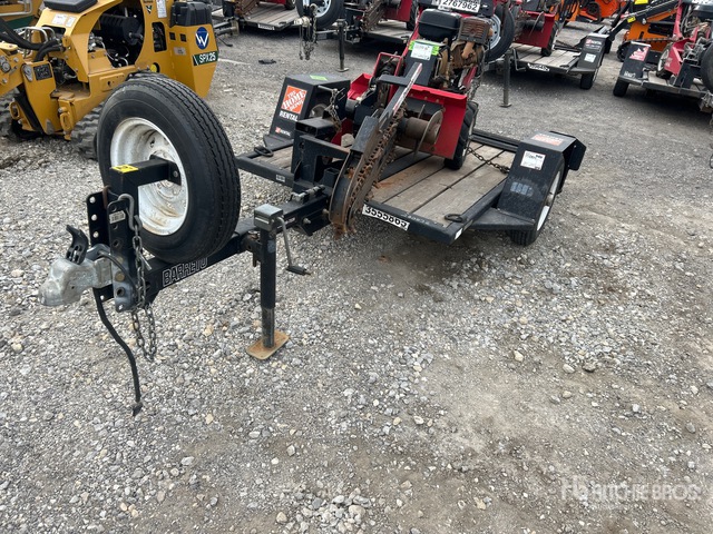 2019 Barreto E924HM-4MS Walk Behind Trencher w/ Barreto Trailer ...