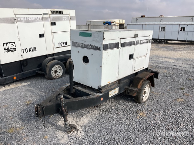 2007 Multiquip DCA25SSIU2 25 kVA Mobile Planta de Luz (INOPERABLE ...