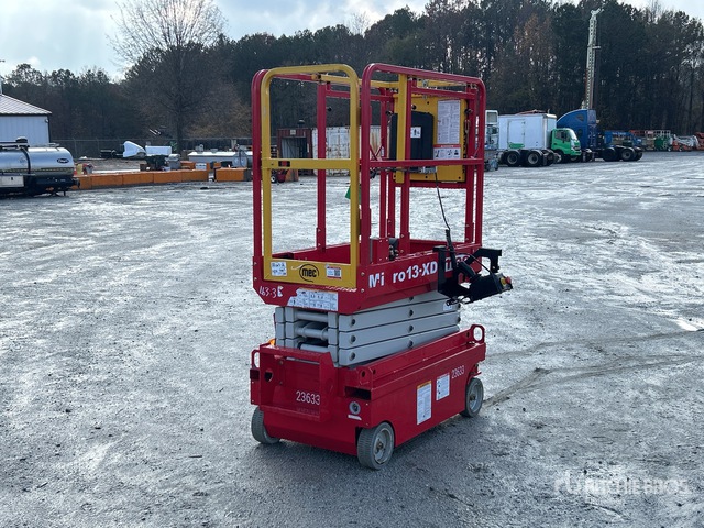 2023 MEC Micro 13-XD Electric Scissor Lift | Ritchie Bros. Auctioneers